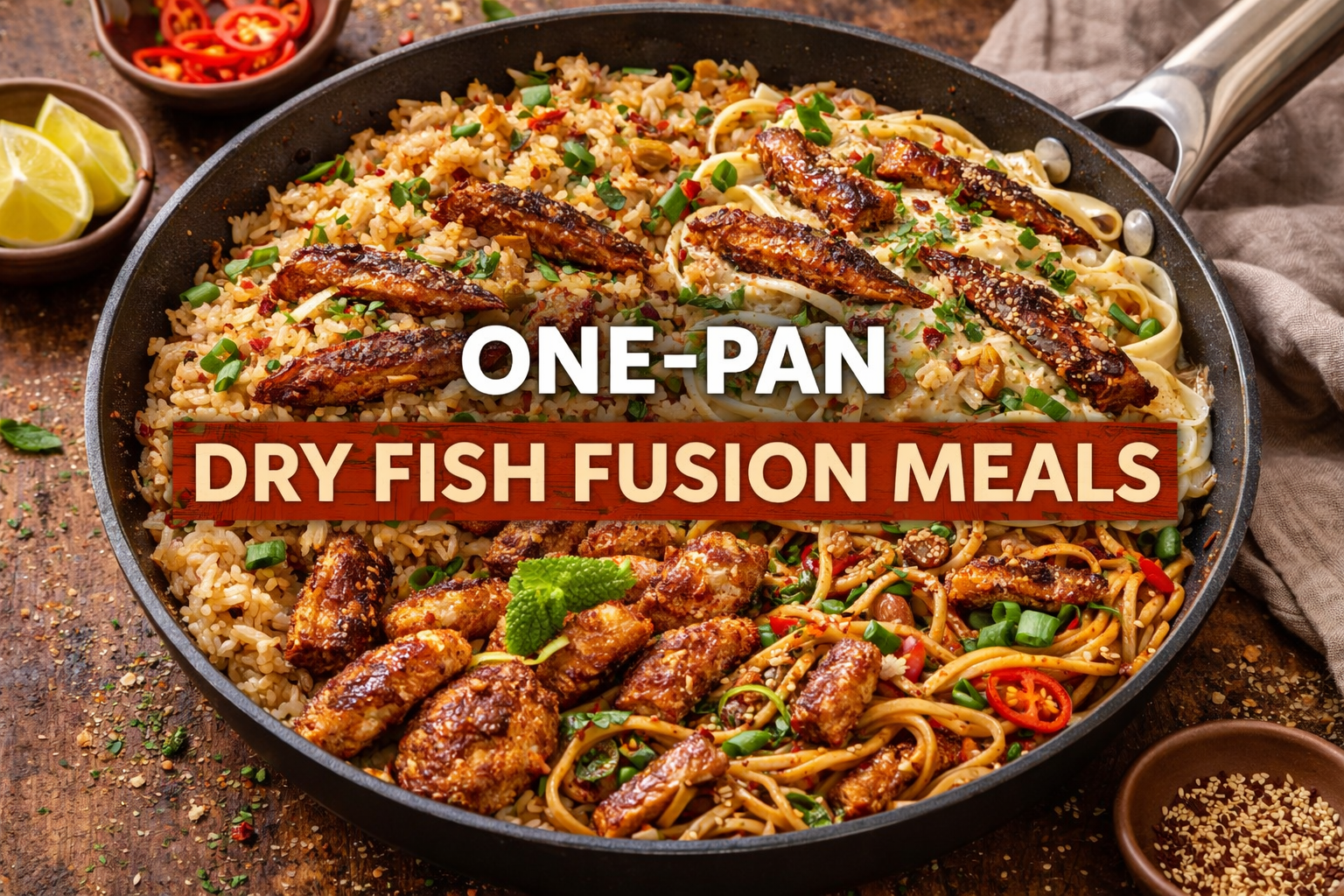 One-Pan Dry Fish Fusion Meals – Big Flavours, Minimal Effort – Octorika